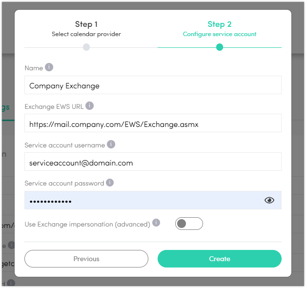 Step 2. Integrate with calendar provider – Help Center