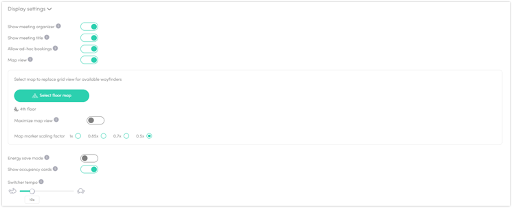 Introduction to Wayfinding displays – Help Center