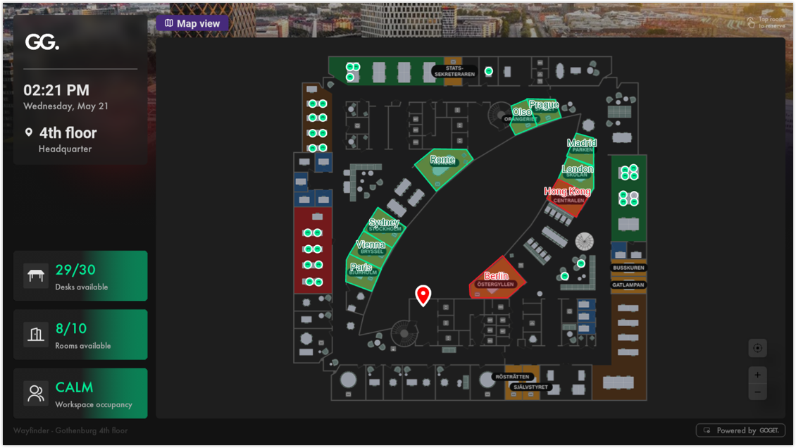 Introduction to Wayfinding displays – Help Center
