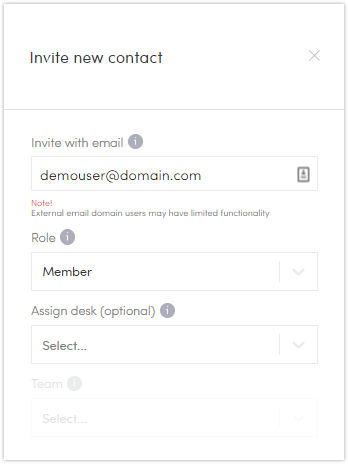 Step 6. Invite users – Help Center