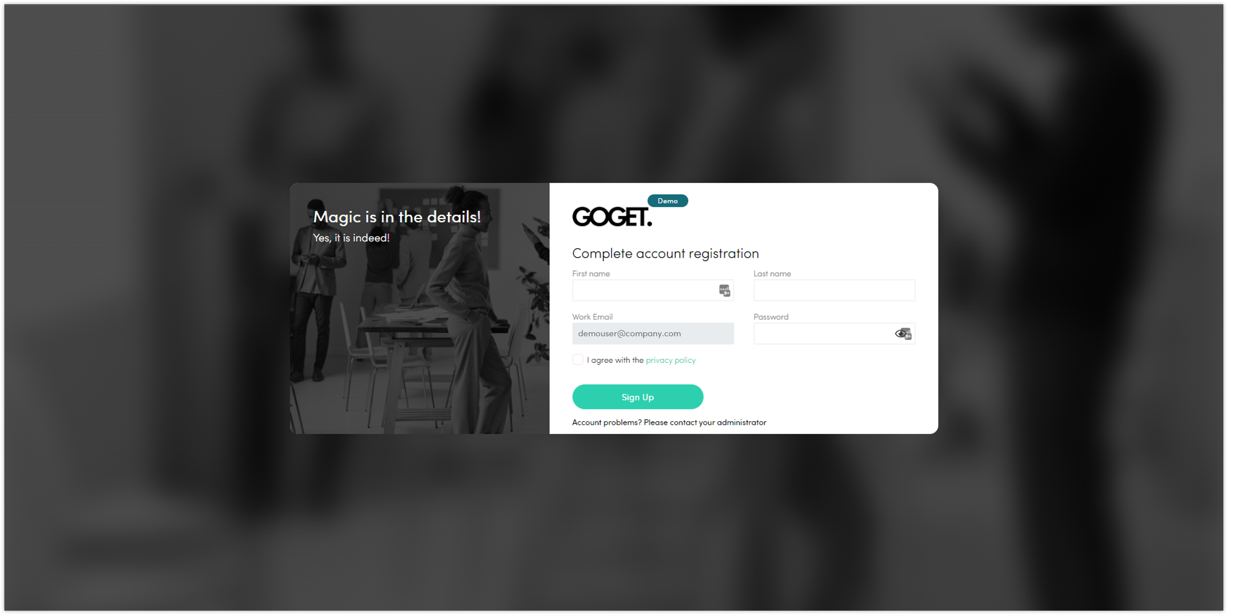 Step 1. Setup your GOGET account & download the mobile app – Help Center