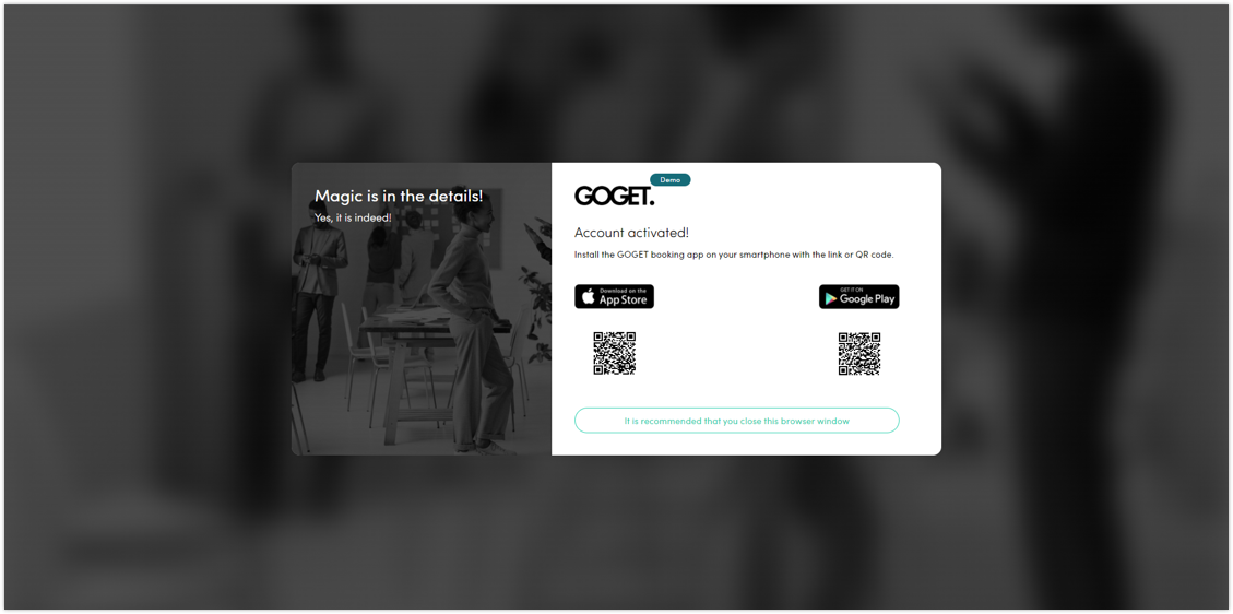 Step 1. Setup your GOGET account & download the mobile app – Help Center