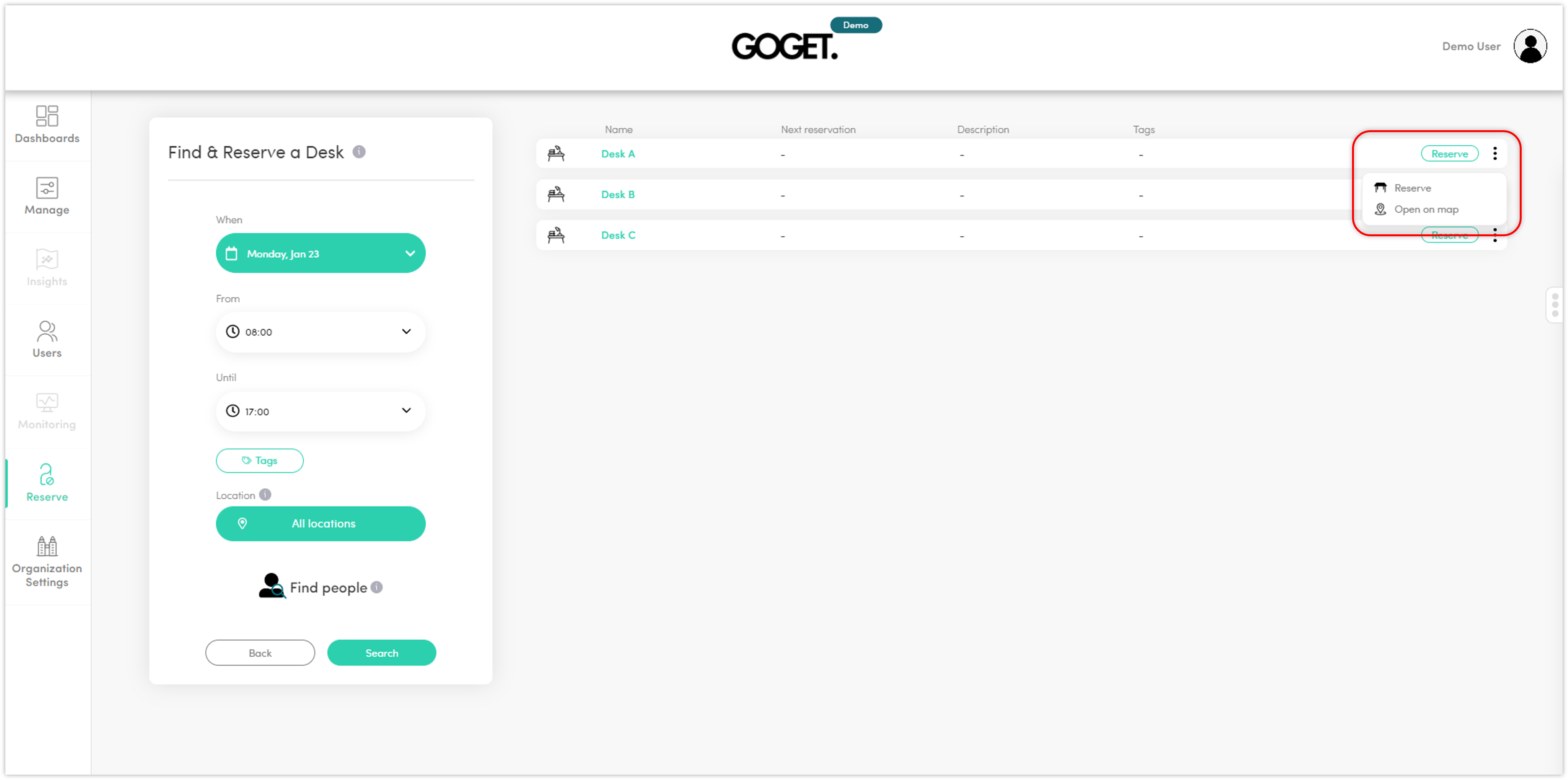 Find & reserve desks – Help Center