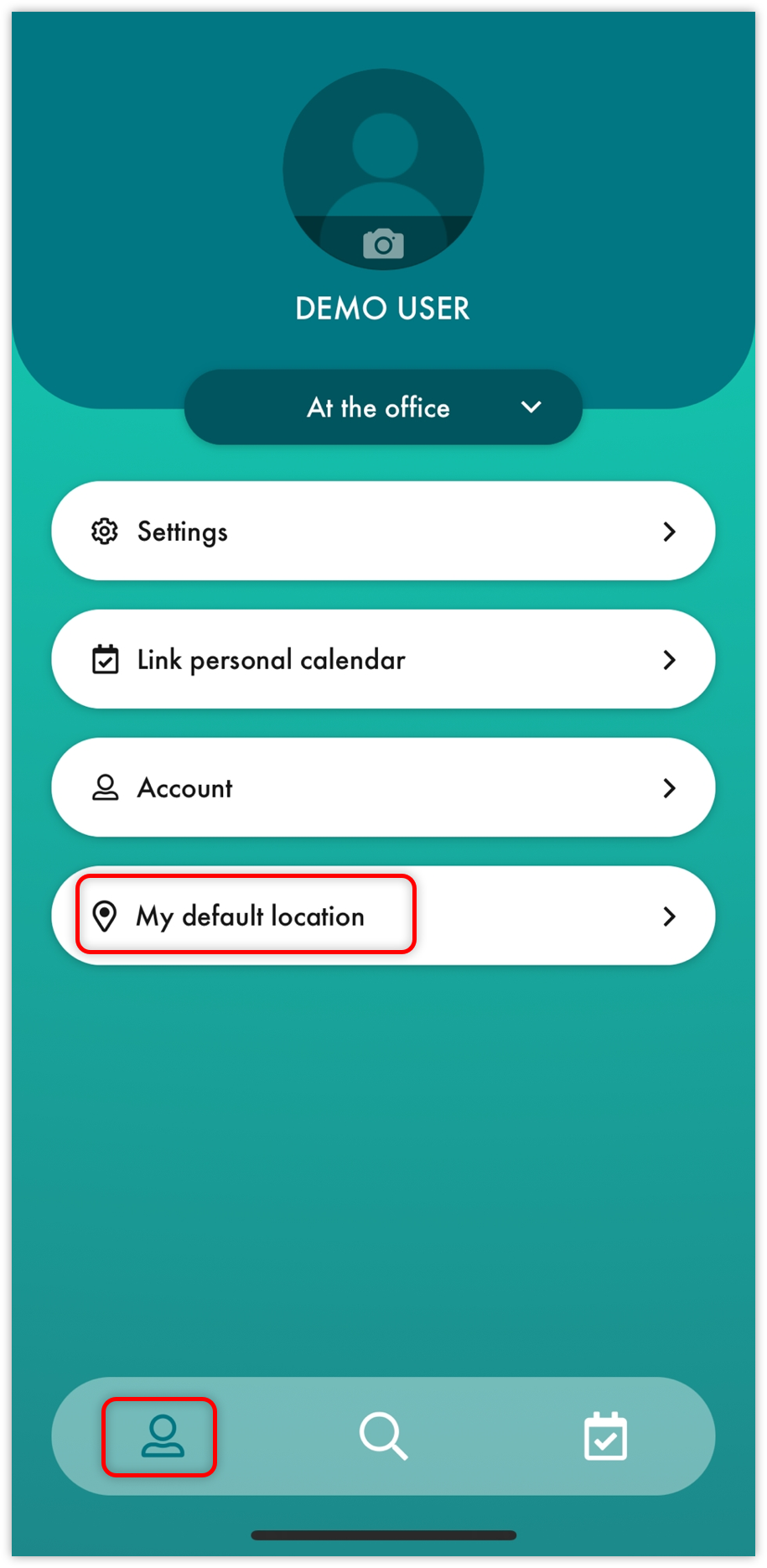 Link personal calendar & set default location – Help Center