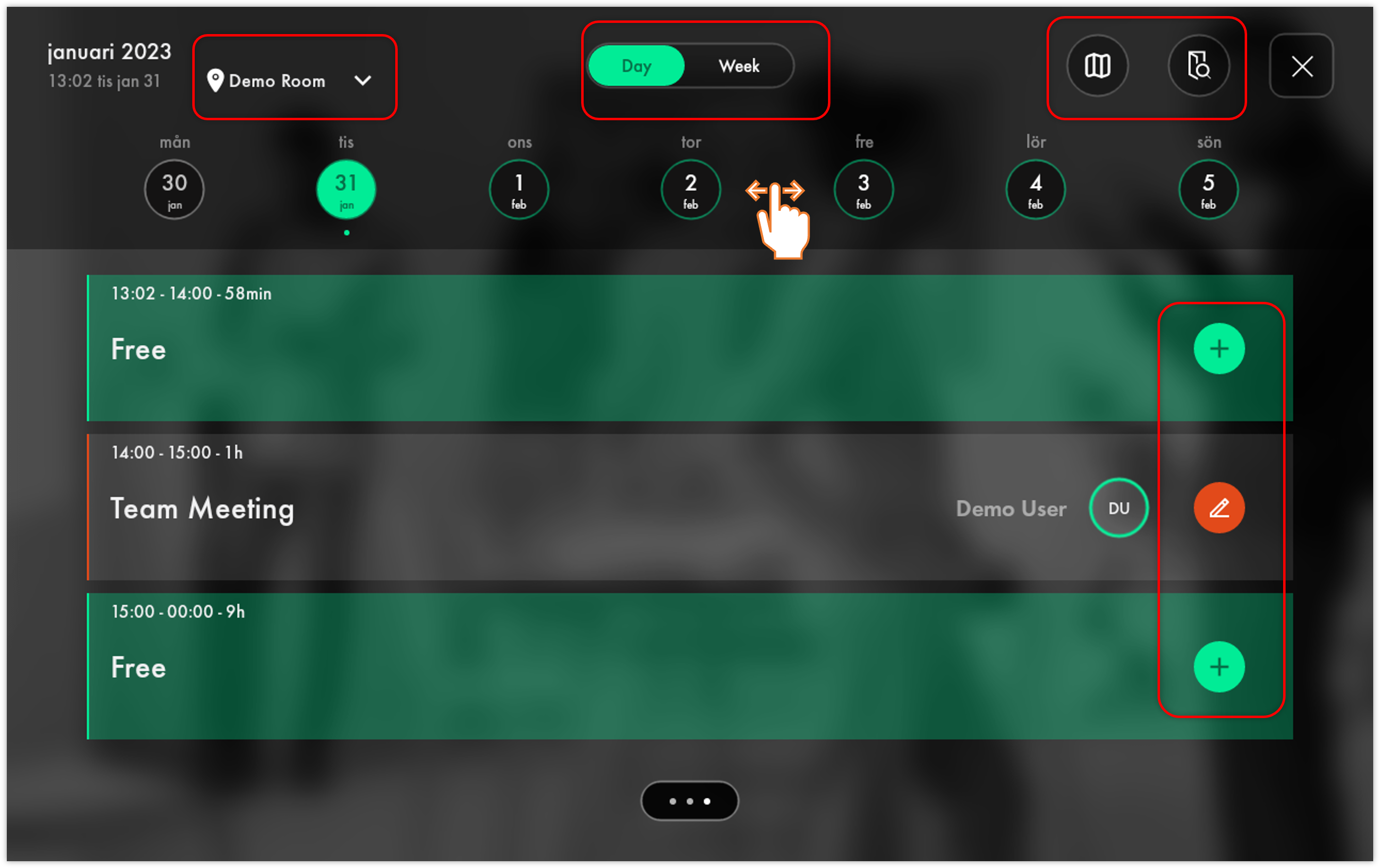 Make on-screen reservations – Help Center