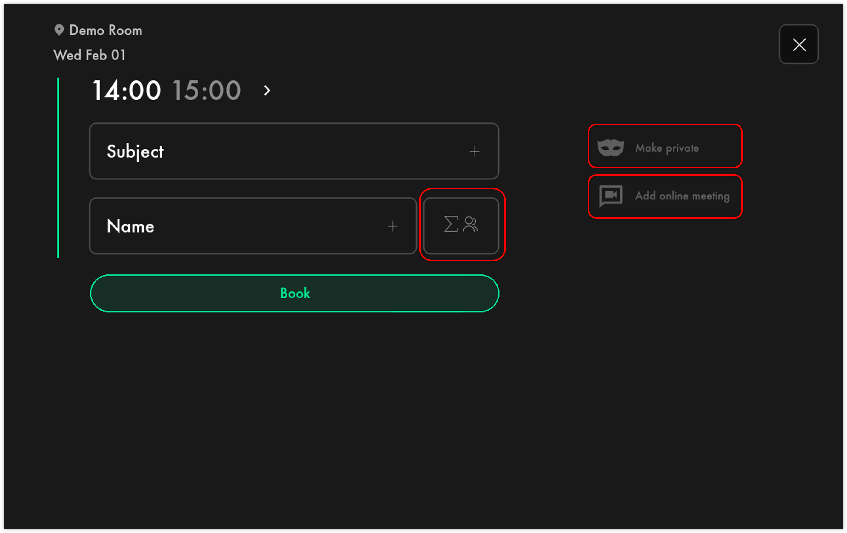 Make on-screen reservations – Help Center